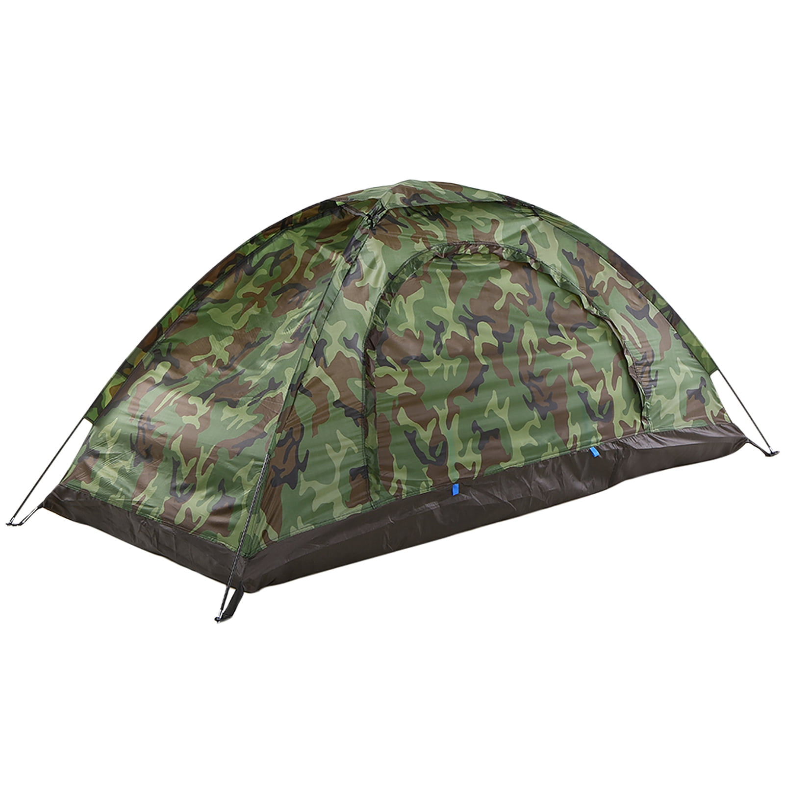 Portable Camouflage Tent for 1 Person, Single Layer Camping Tent for ...