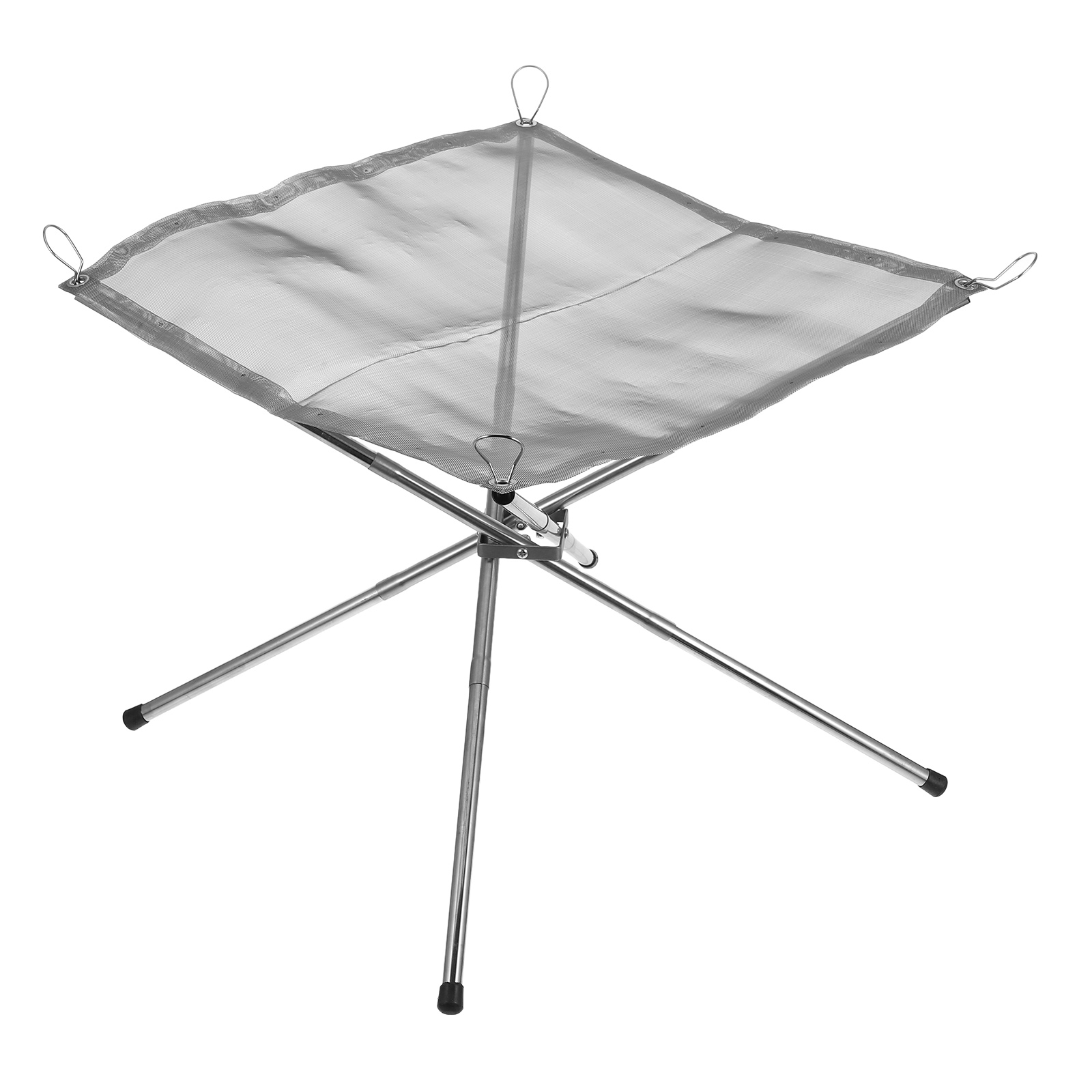 Stainless Steel Stove Portable Bonfire Rack Camping Stove Fire Stand ...