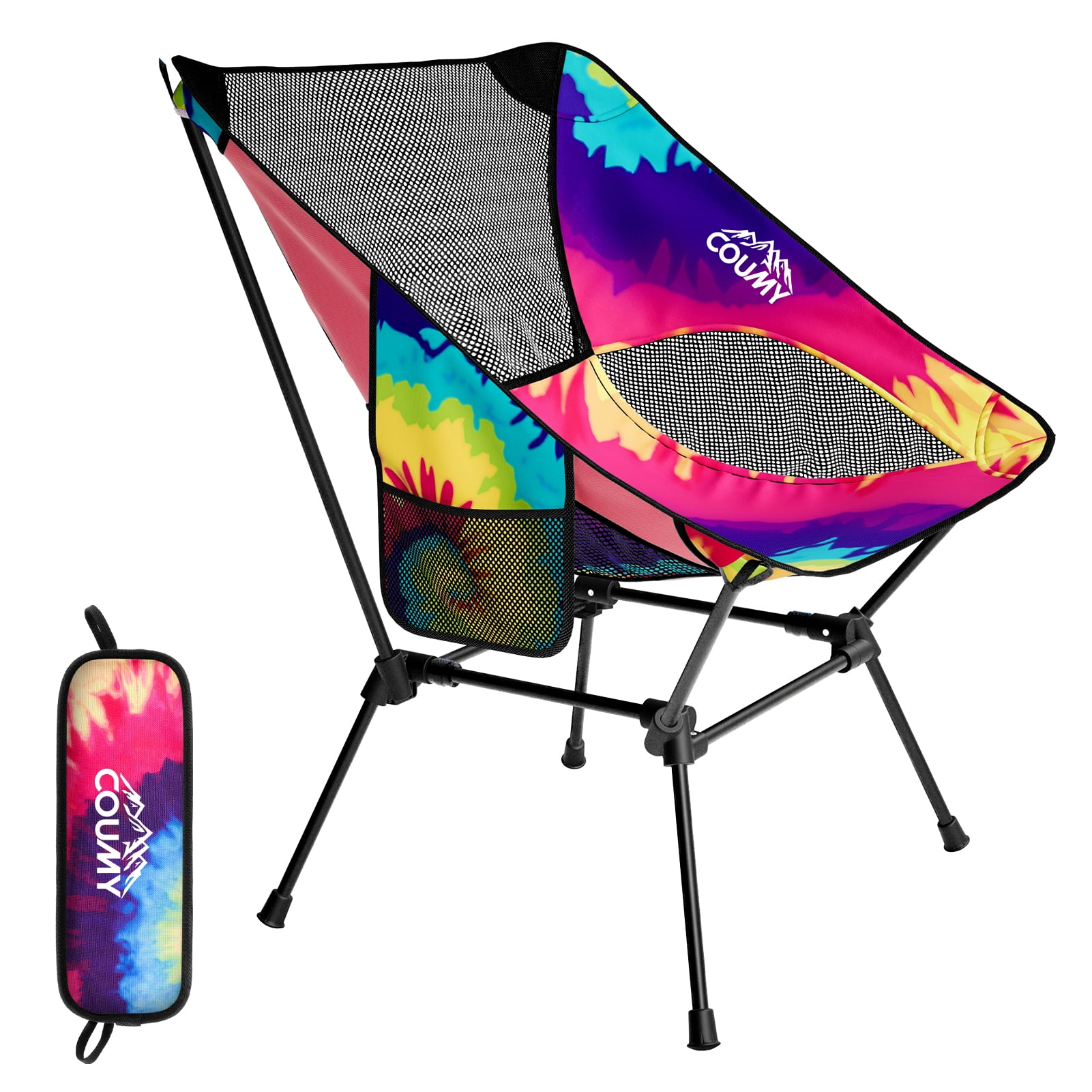 Coumy Portable Camping Chair Backpacking Chair, 2.4lbs Lightweight ...