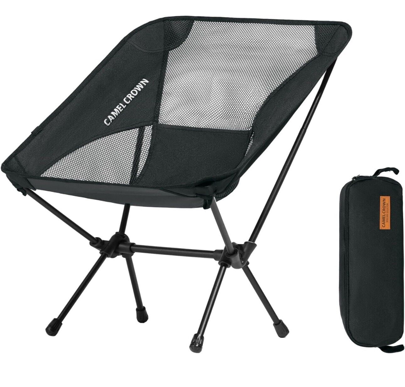 Portable Camping Chair Lightweight Compact Folding Chair Mesh for ...