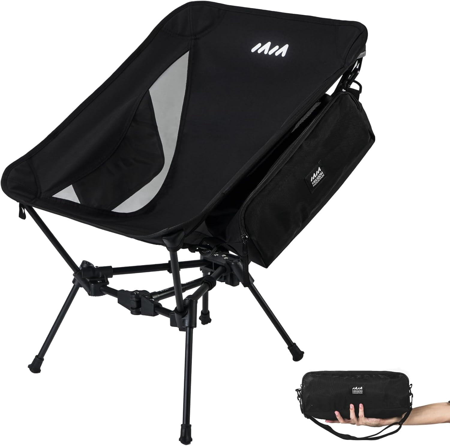Portable Camping Chair, Lightweight Foldable Chair, Ultralight ...