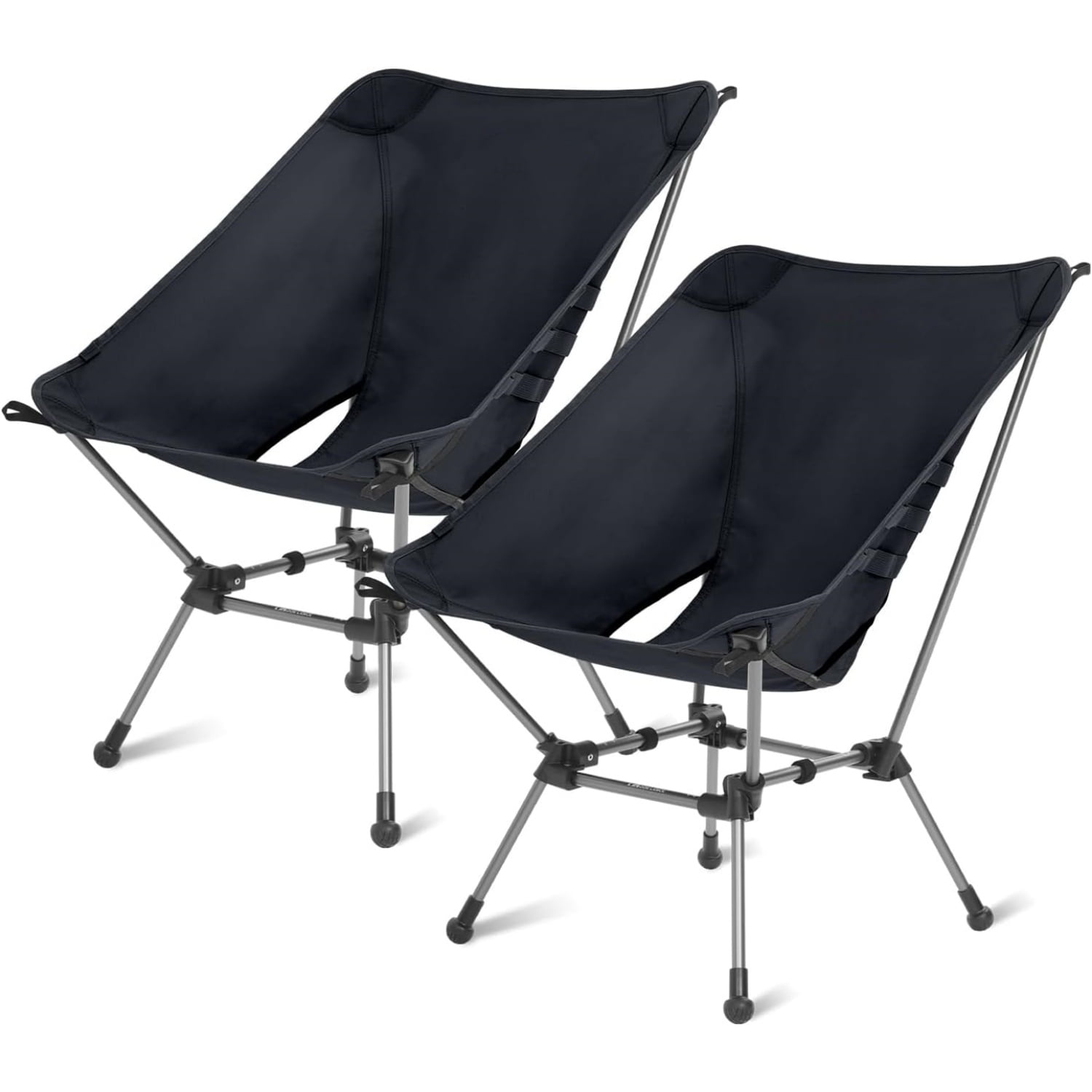 Portable Camping Chair Plus, Upgraded Comfort & Size, Compact and ...