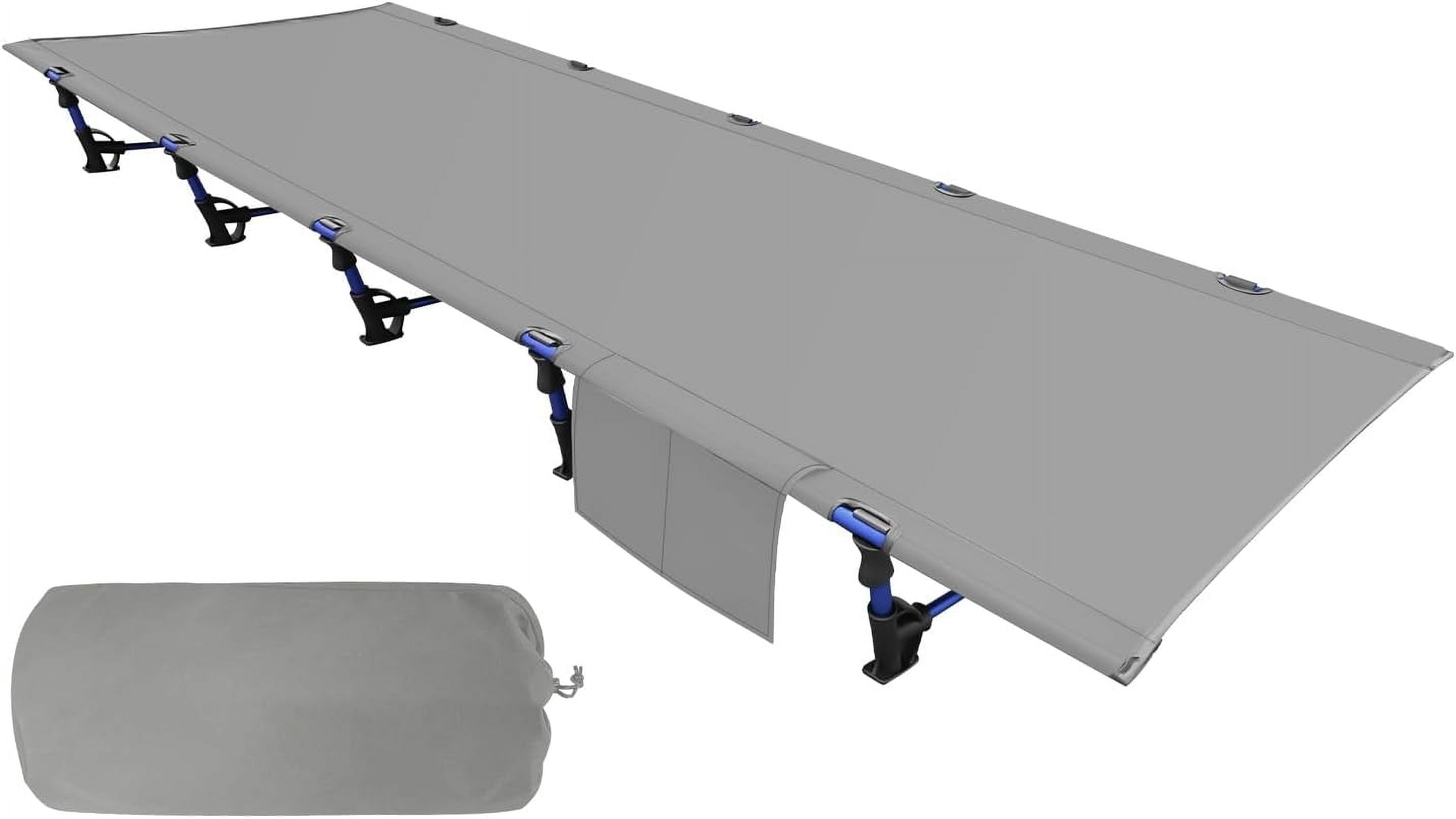 Portable Camping Cot Sleeping Cot Ultralight Backpacking Cot Bed for ...