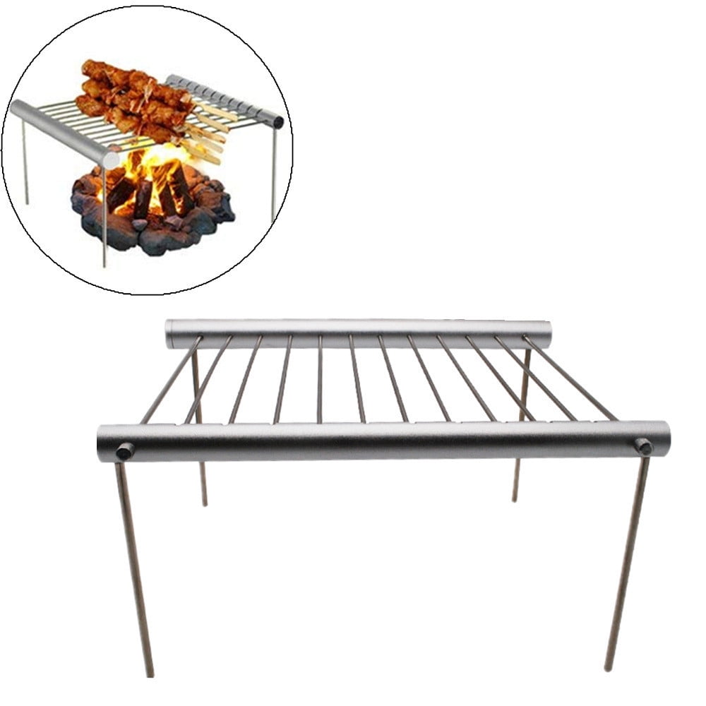 Portable Camping Grill Folding Rack Grill Outdoor Picnics Casual ...
