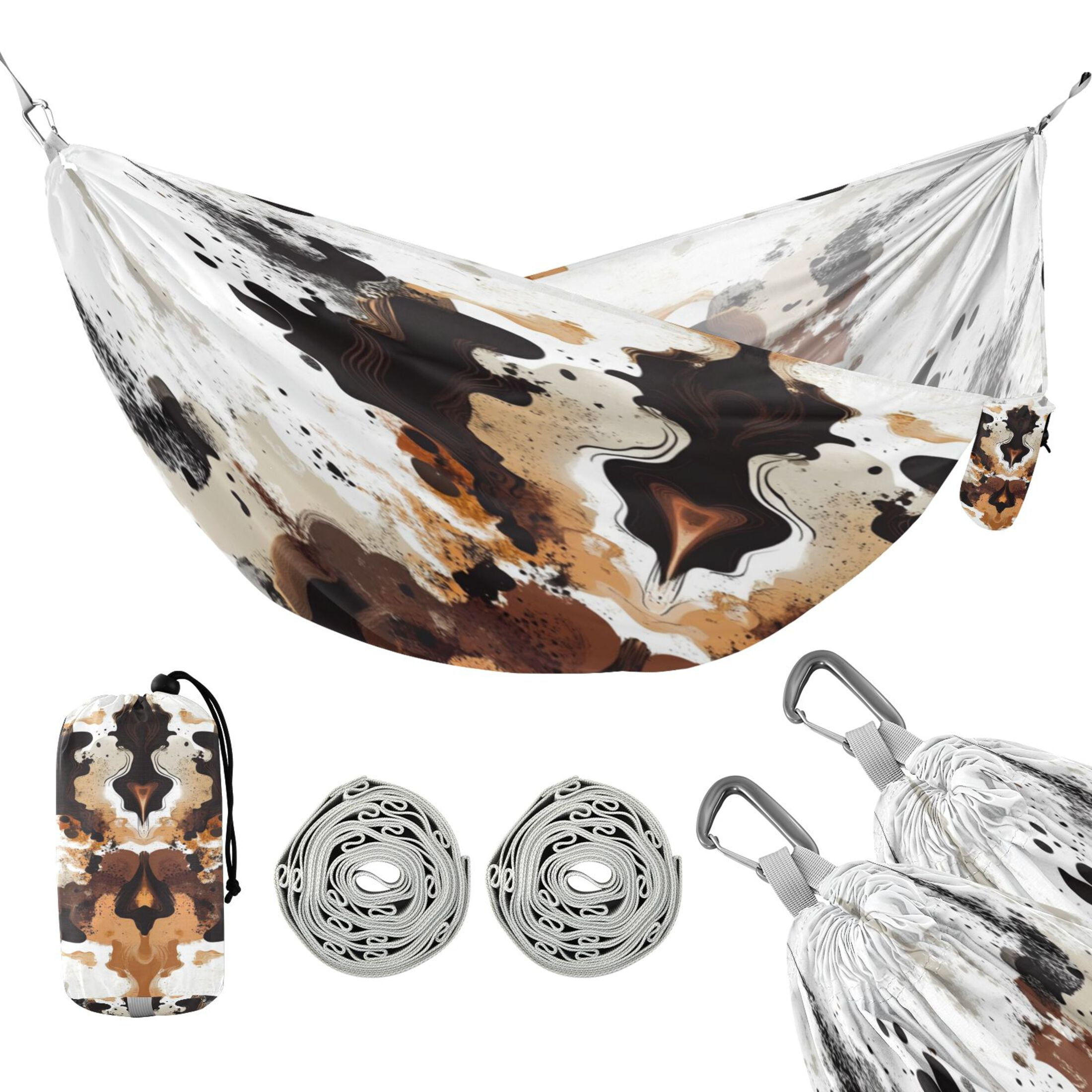 Portable Camping Hammock 300lb Capacity Single Travel Hammock Foldable ...