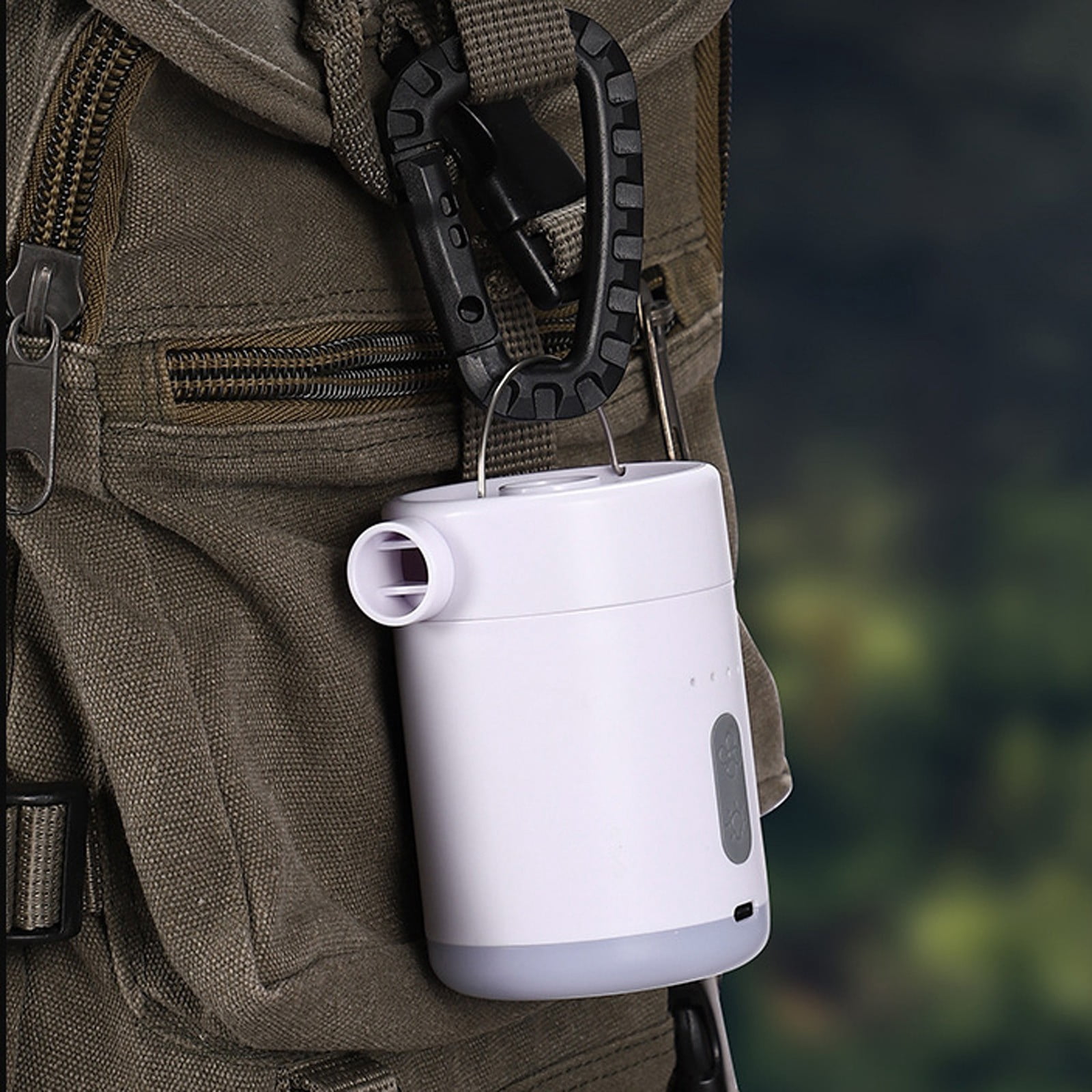Portable Camping Lightweight Inflator ， 2500mah Battery, Usb Charging ...