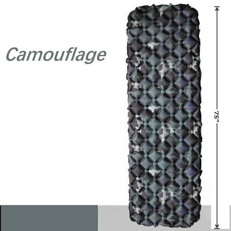 Portable Camping Mat Ultralight Inflatable Mattress TPU Proof Outdoor ...