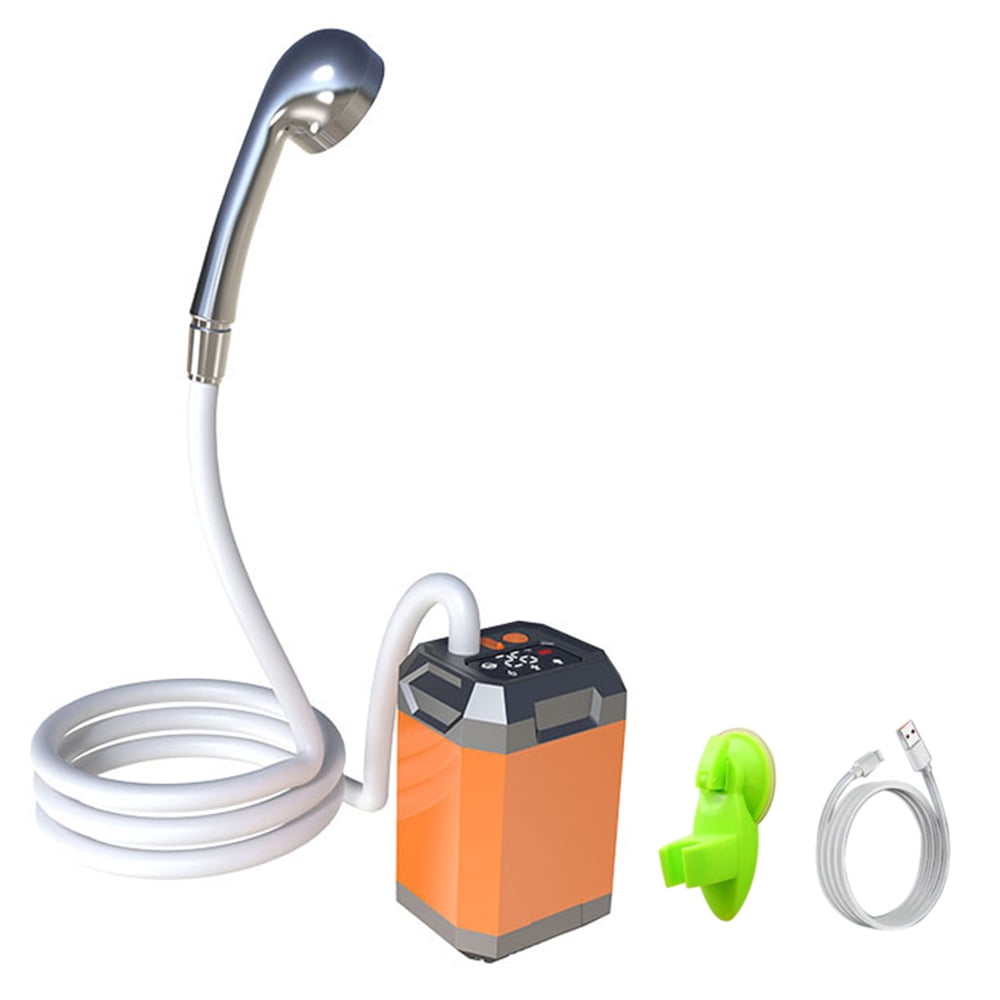 Portable Camping Shower, Adjustable Outdoor Shower with Intelligent ...