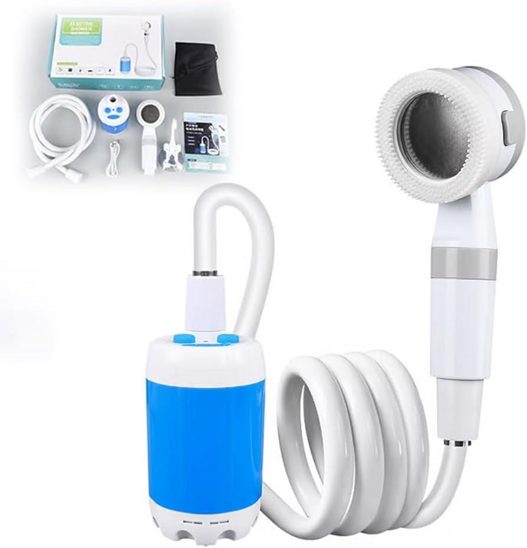 Portable Camping Shower Outdoor Camp Shower Pump, 2 Mode Portable ...