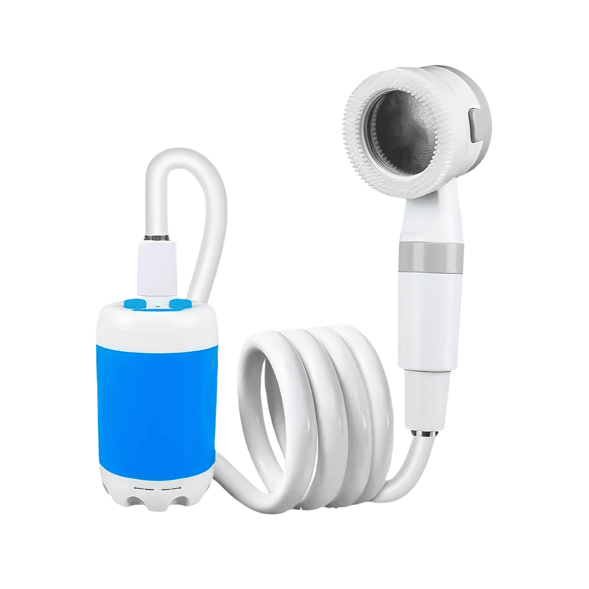 Portable Camping Shower Outdoor Camp Shower Pump,Upgrade Rechargeable ...