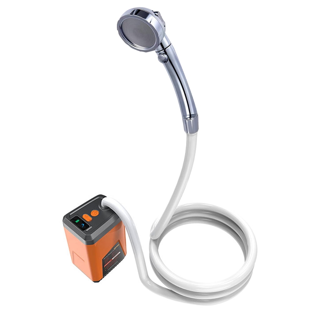 Portable Camping Shower Outdoor Electric Shower Pump Rechargeable ...