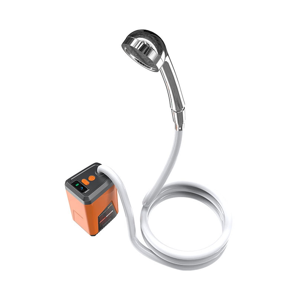 Portable Camping Shower Outdoor Electric Shower Pump Rechargeable ...