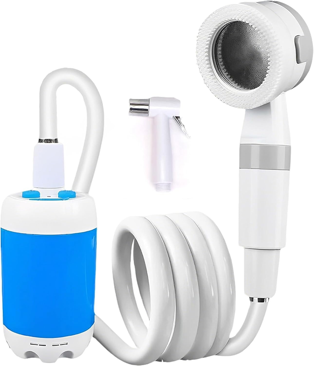 Portable Camping Shower with Rechargeable Pump, 2025 New Digital ...