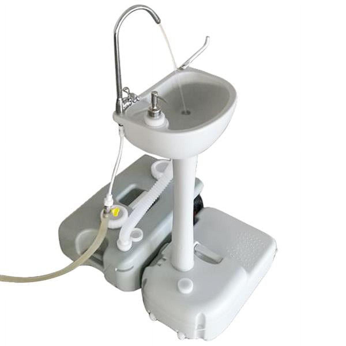 Portable Camping Sink Hand Outdoor Garden Wash Station Basin with 5 ...