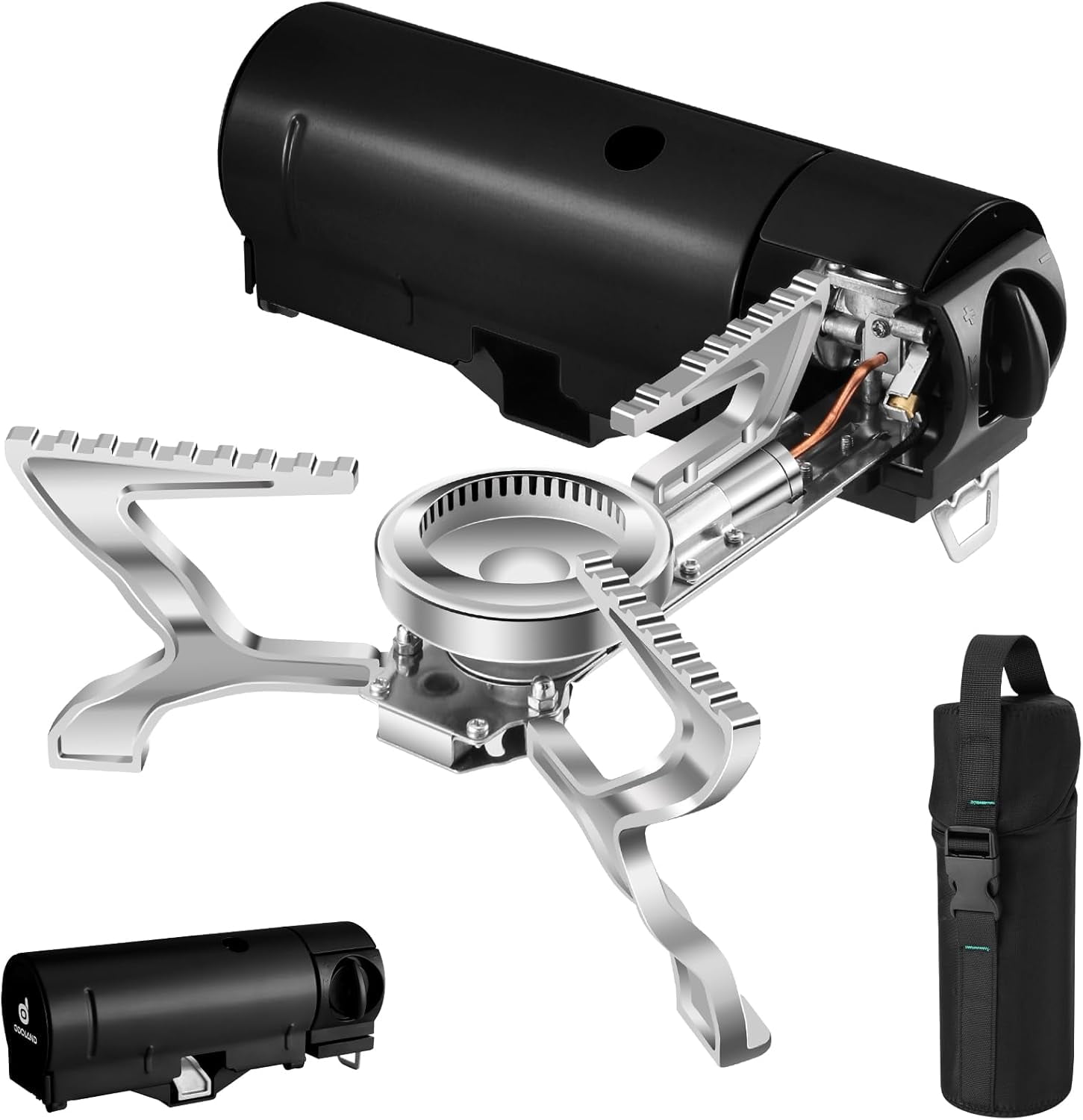 Portable Camping Stove Propane Gas Stove Collapsible Backpacking Stove ...