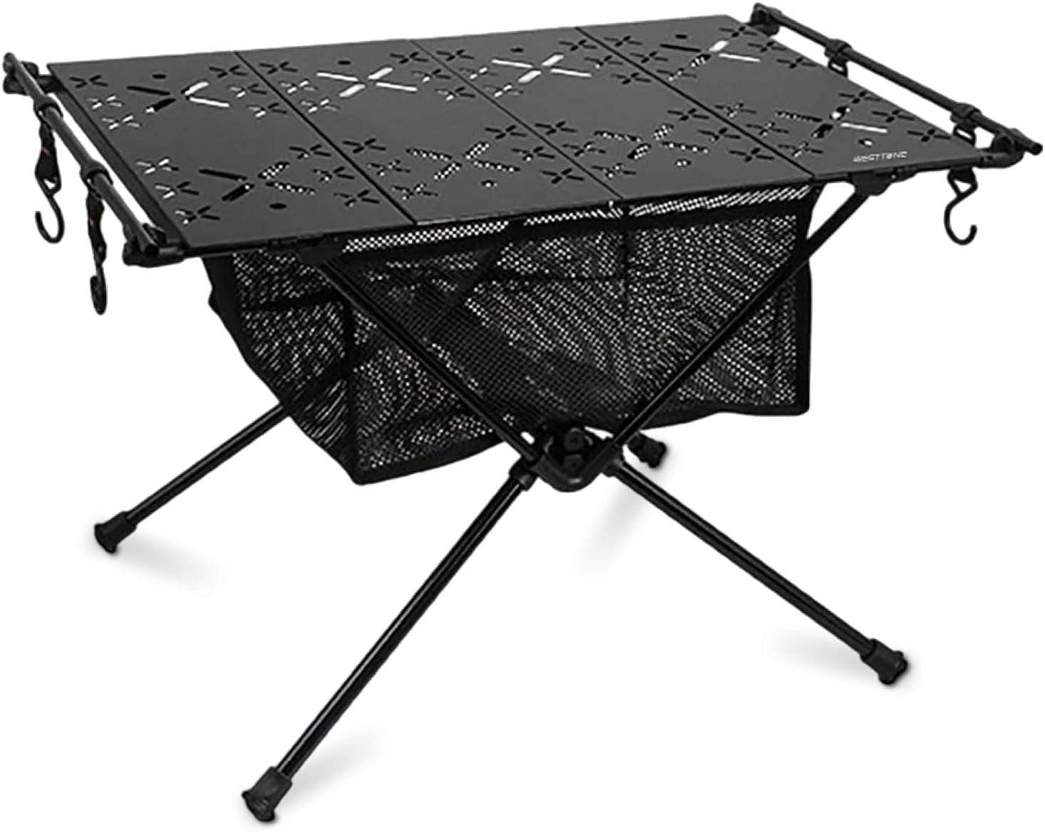 Portable Camping Table,Beach Table with Storage and Carrying Bag ...