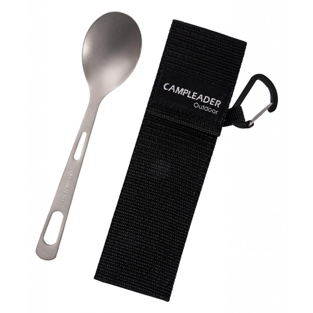 Portable Camping Tableware Long Handle Comes with Bag & Carabiner ...