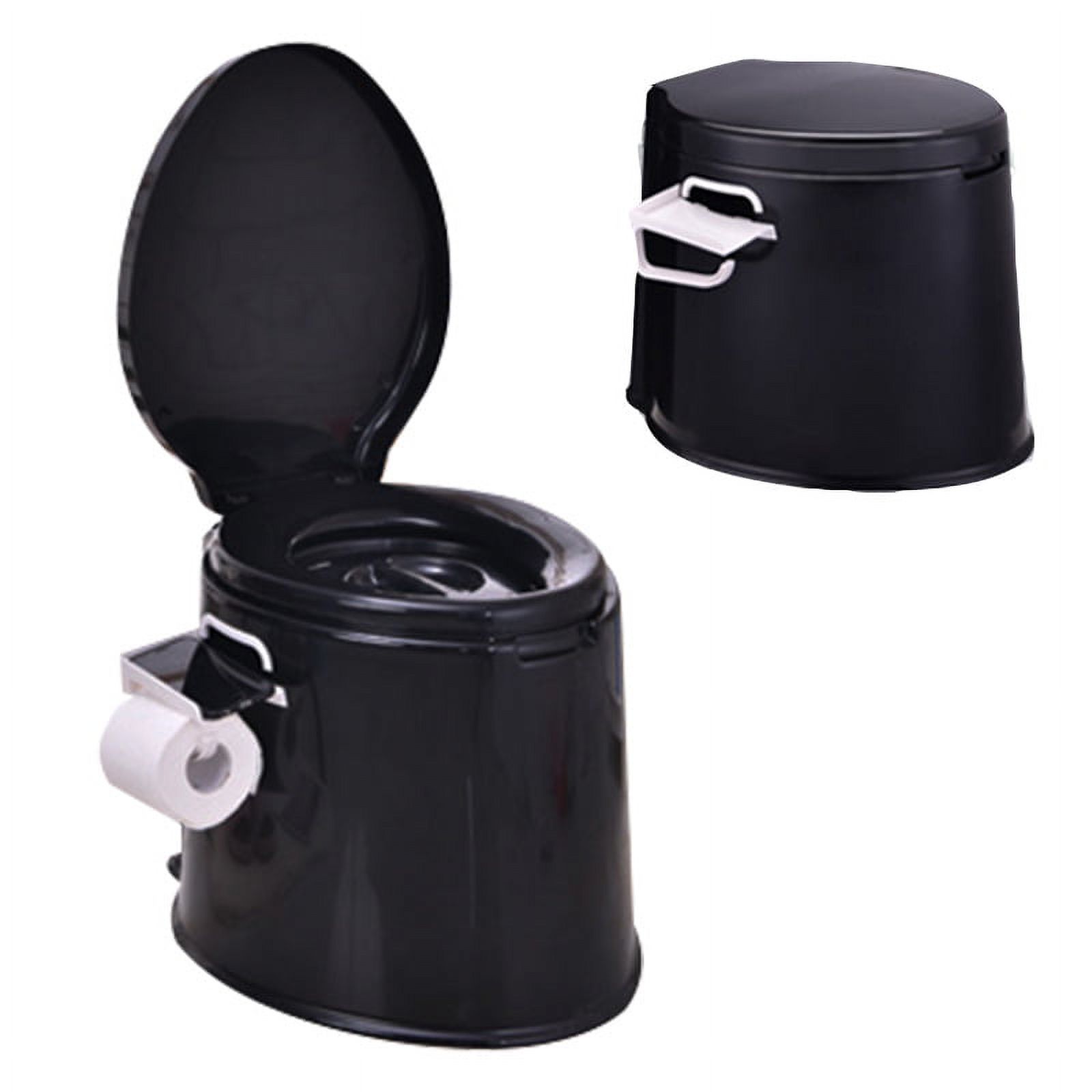 Portable Camping Toilet Compact Potty Bucket Seats w / Waste Tank ...