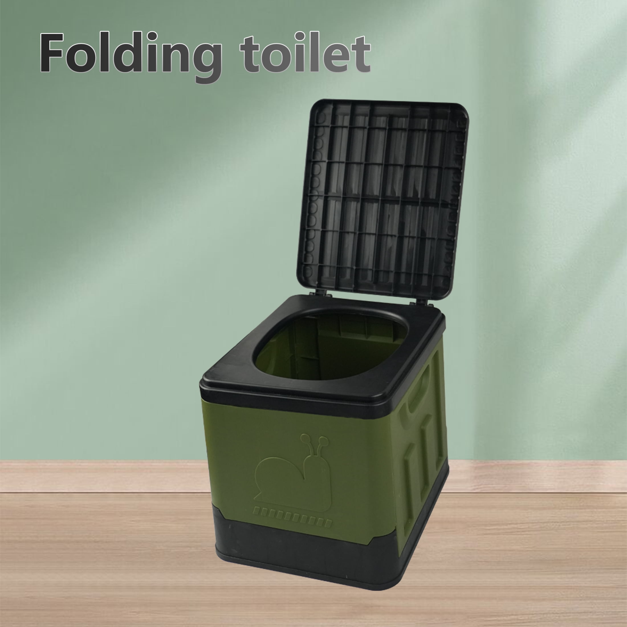 Portable Camping Toilet Water-Proof, Foldable, Emergency Small Toilet ...