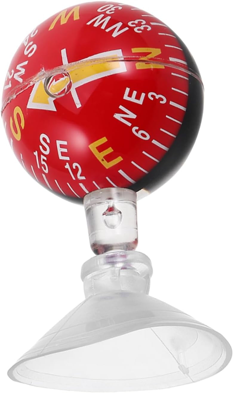Portable Car Compass with Suction Cup Dashboard Digital Compass for ...