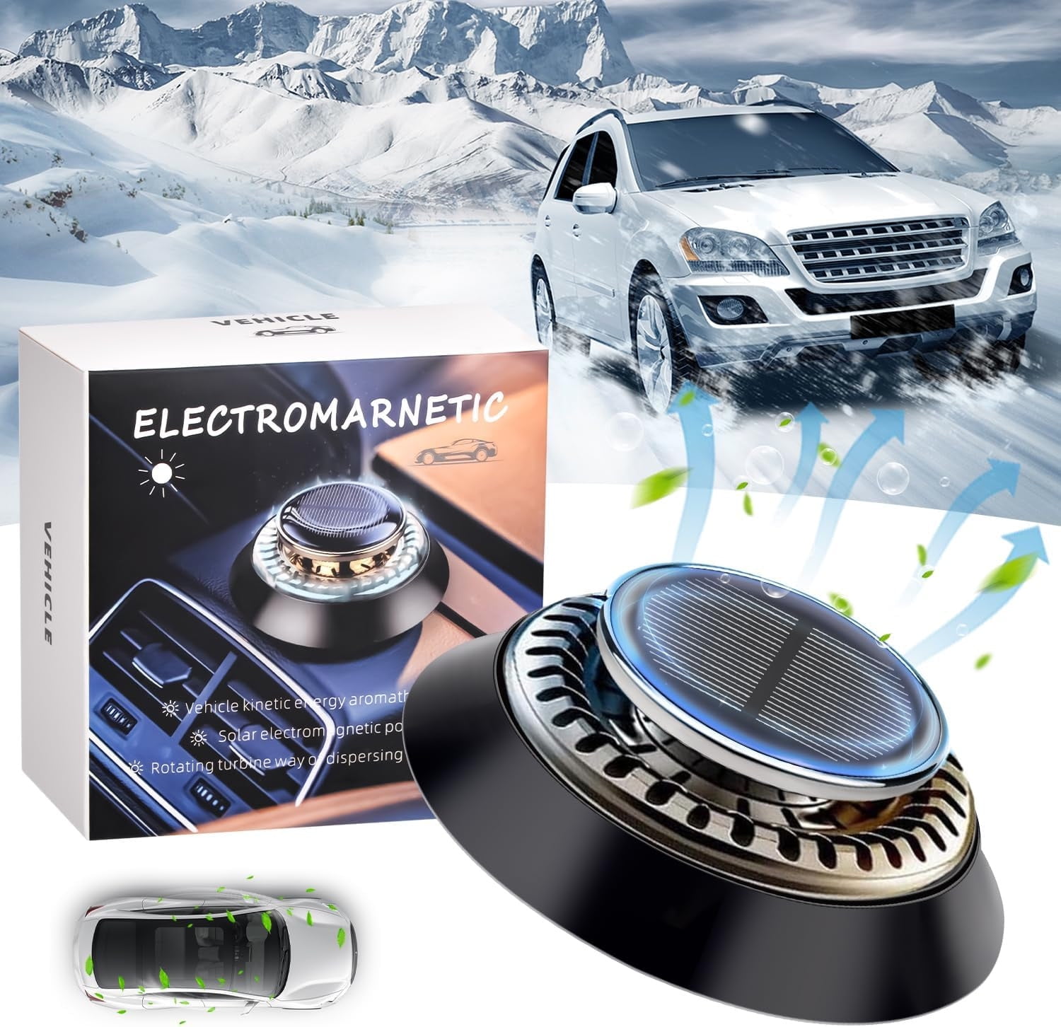Portable Car Electromagnetic Molecular Interference Electromagnetic Car ...