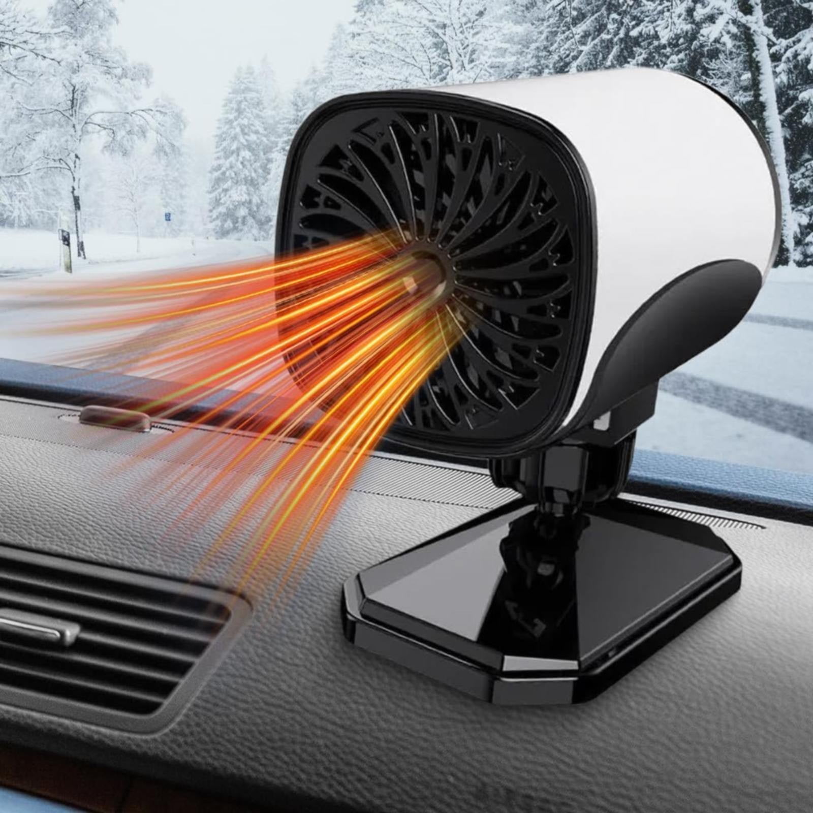 Portable Car Heater 2025 New 2 In 1 Fast Heating Defrost 12V Windshield ...