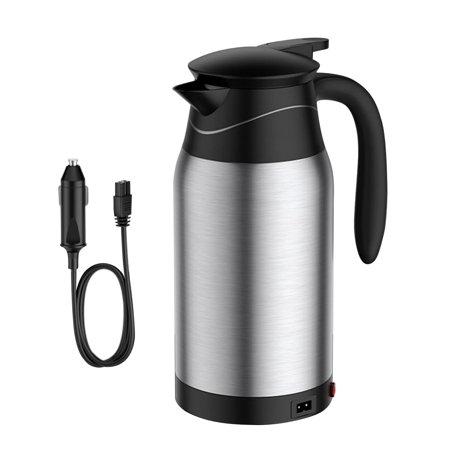 Portable Car Kettle Boiler Travel 12V 24V Tea Fast Boiling 1L Heater ...