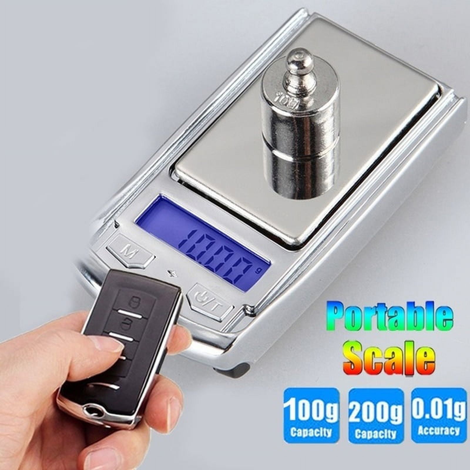 Portable Car Keychain Digital Scales Mini Pocket Weigh Scales High ...
