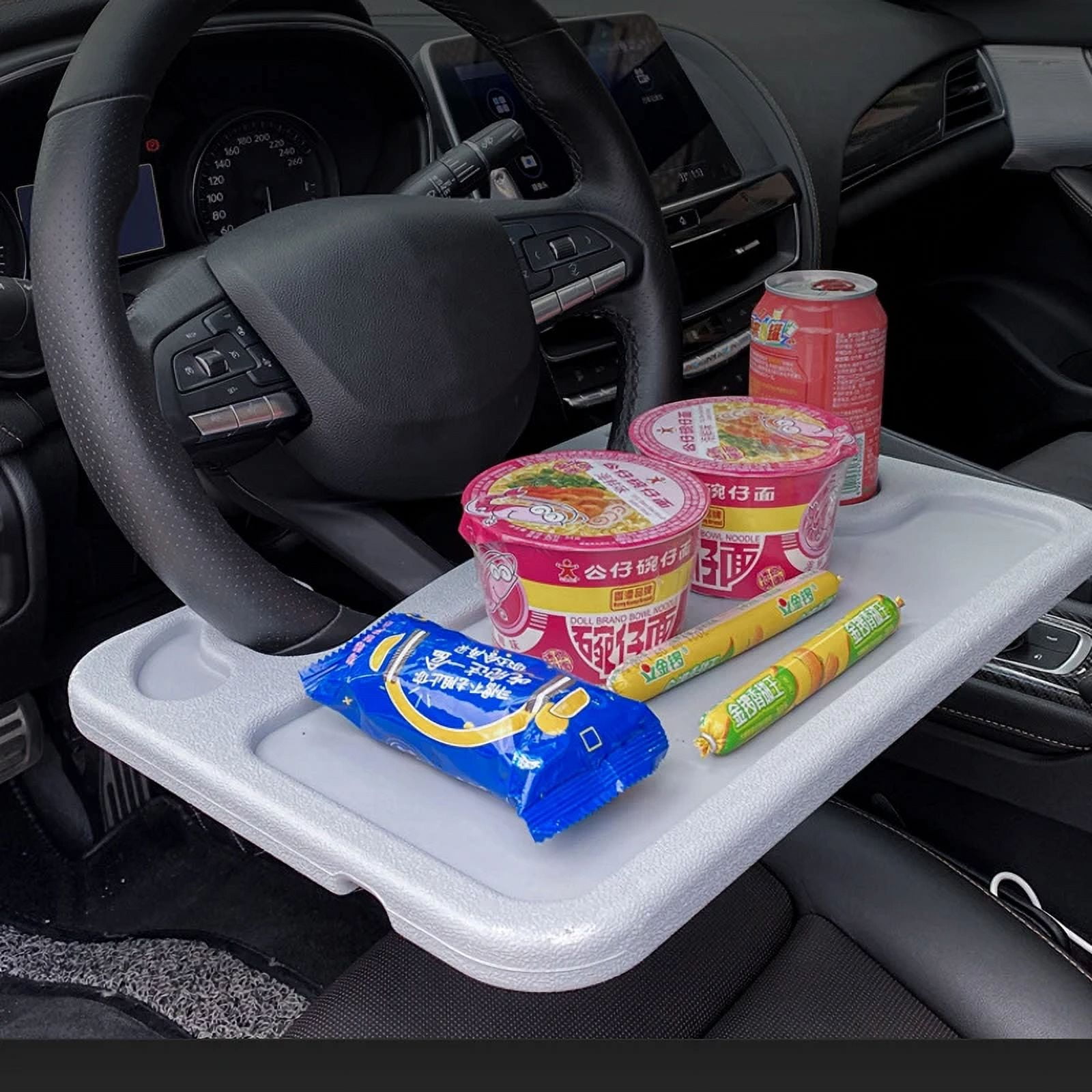 Portable Car Laptop Computer Desk Mount Stand Eat Work Car Steering ...