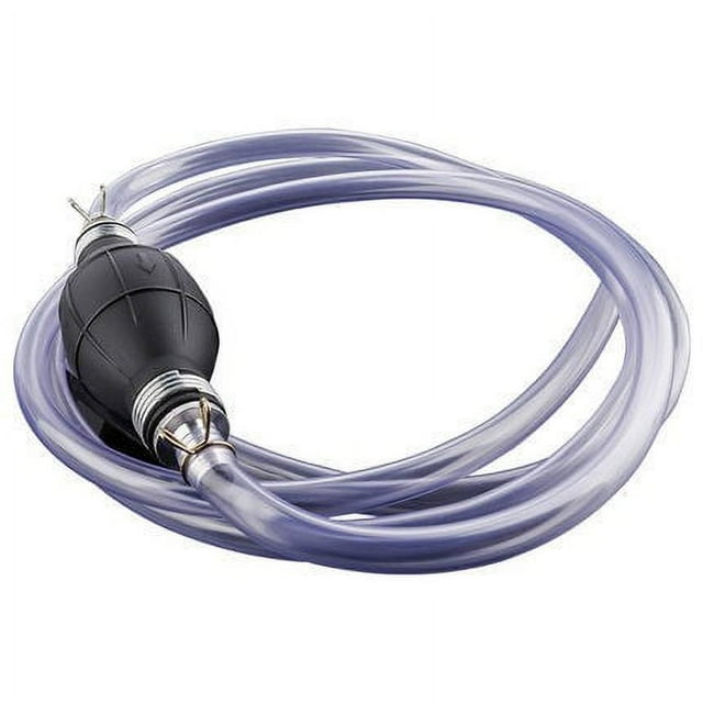 Portable Car Manual Hand Siphon Pump Hose Gas Oil Syphon Transfer Pump ...