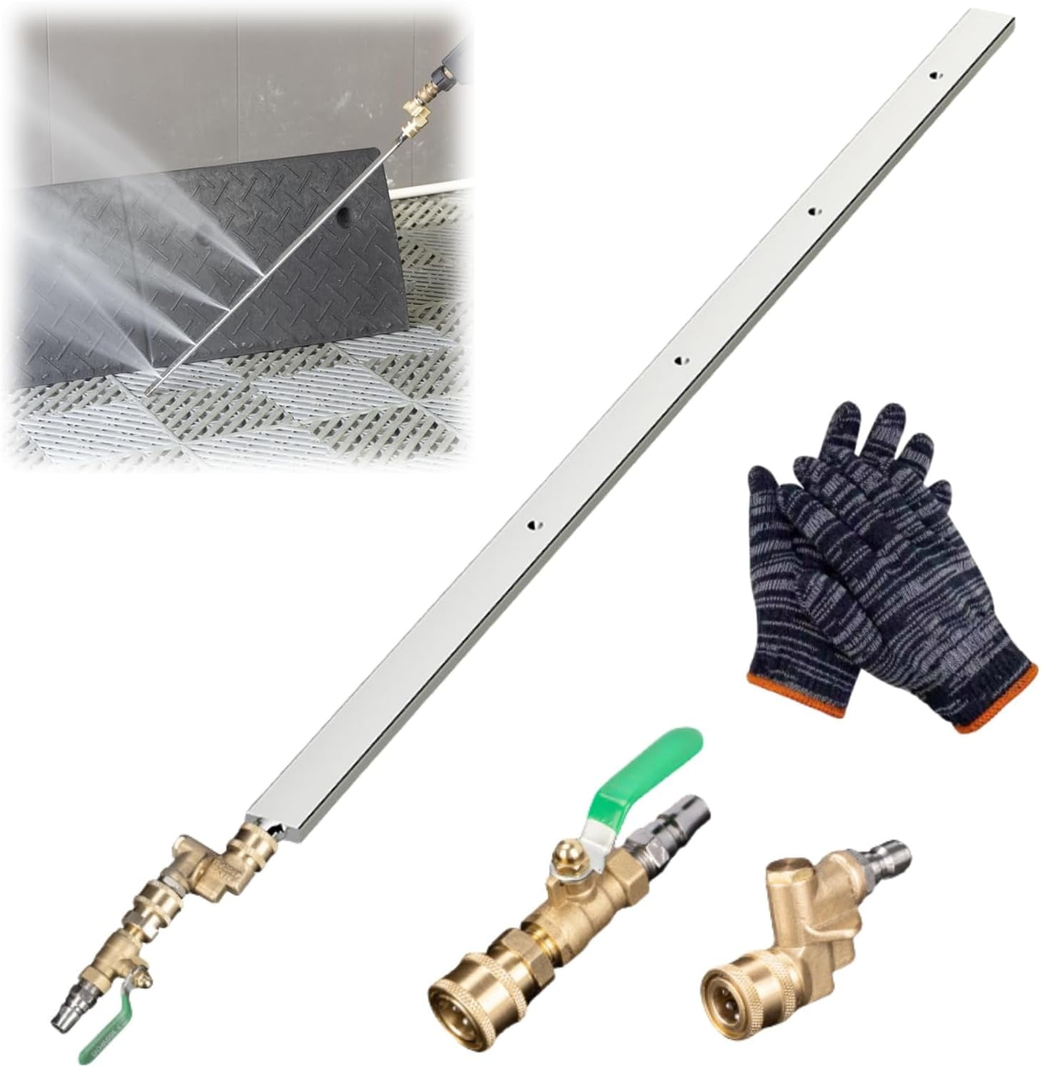 Portable Car Radiator Cleaning Wand, 24'' Pressure Radiator Cleaning ...