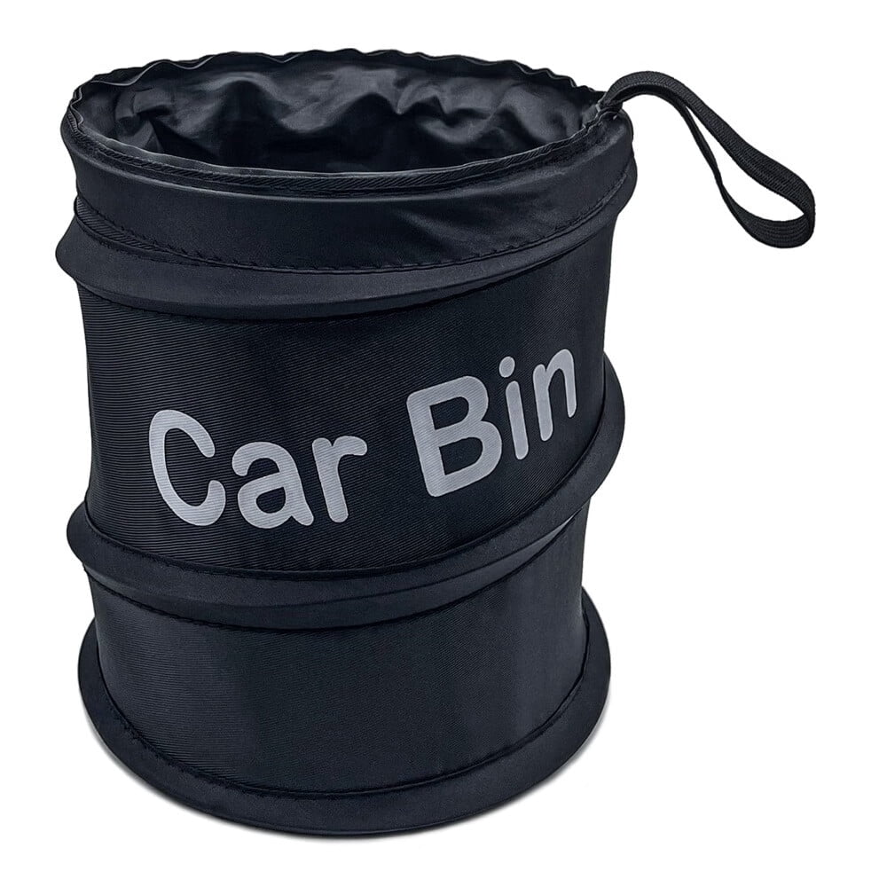 Portable Car Trash Can,Foldable Pop-up Car Trash Bag,Collapsible ...