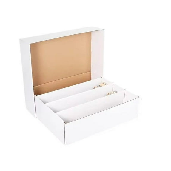 Portable Card Storage Box with 4 Grids Game Cards Compact Design Paper ...