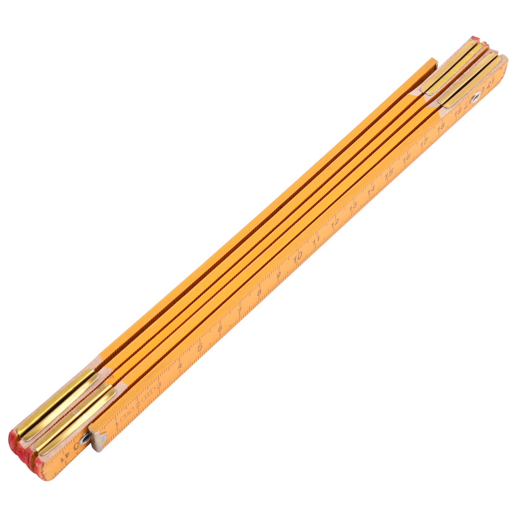 Portable Carpenter Wooden Folding Ruler 100cm/39inch - Walmart.com