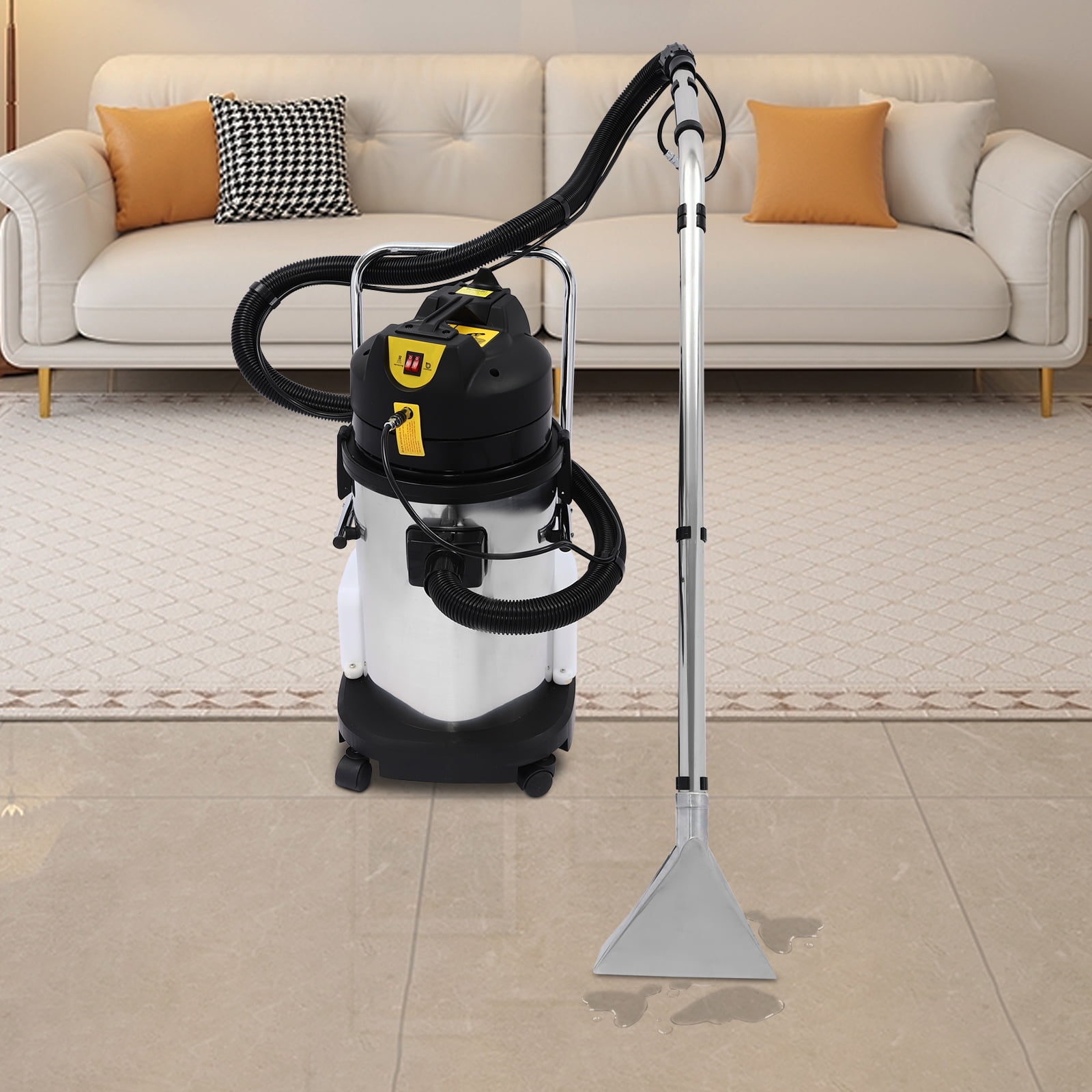 Portable Carpet Cleaning Machine, Upholstery Floor Scrubber 230mbar 7 ...