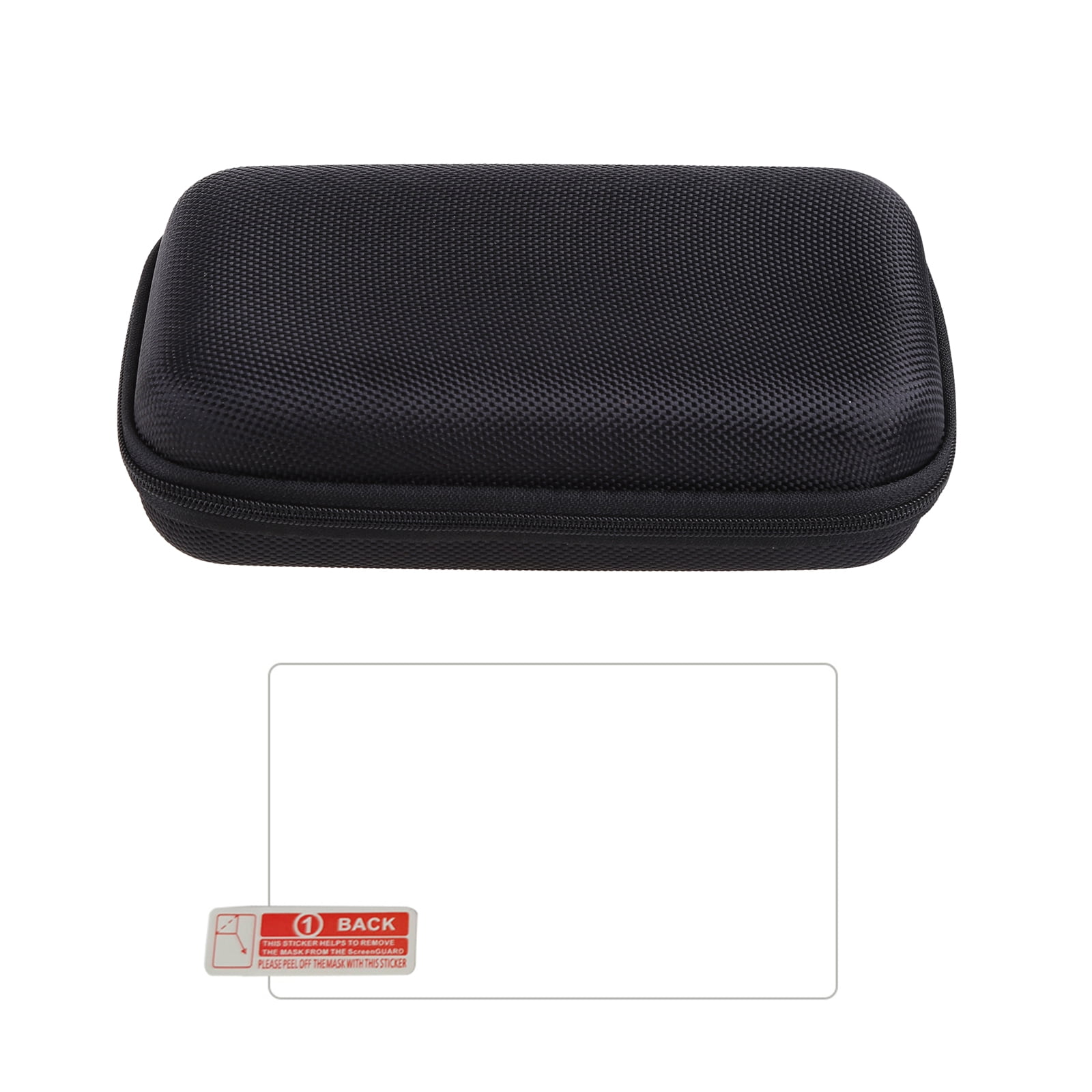 Portable Carrying Bag Tempered Glass Film & Cable Storage for Case Box ...