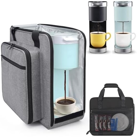 Portable Carrying Coffee Maker Travel Bag Match for Keurig K-Mini/K ...