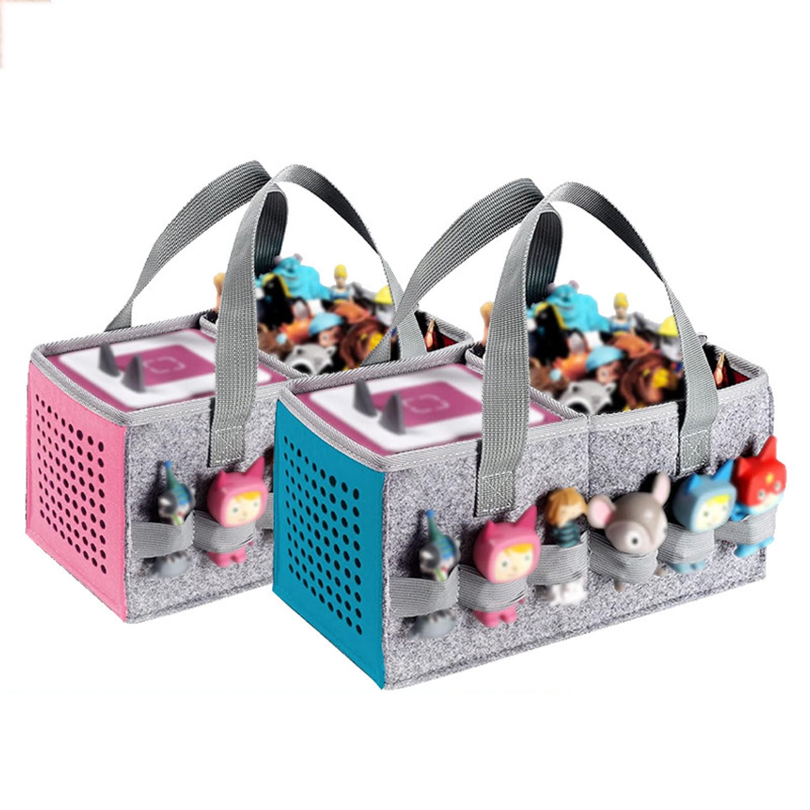 Portable Carrying Compatible with Toniebox Set and Tonies Figurines ...