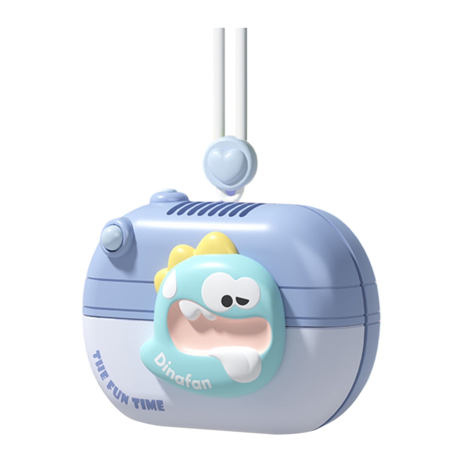 Portable Cartoon Mini Neck Fan for Kids, USB Rechargeable Personal ...
