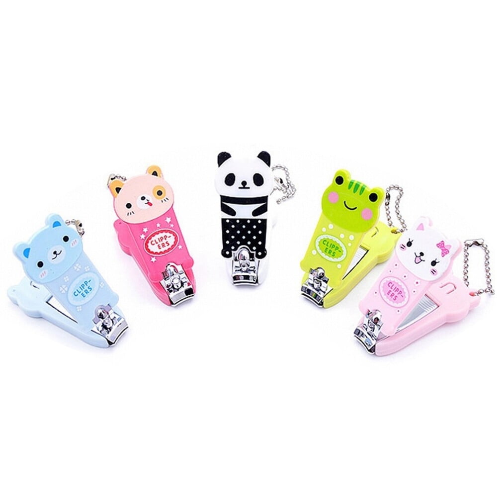 Portable Cartoon Nail Clipper Lovely Panda Cat Bear Design Nail ...