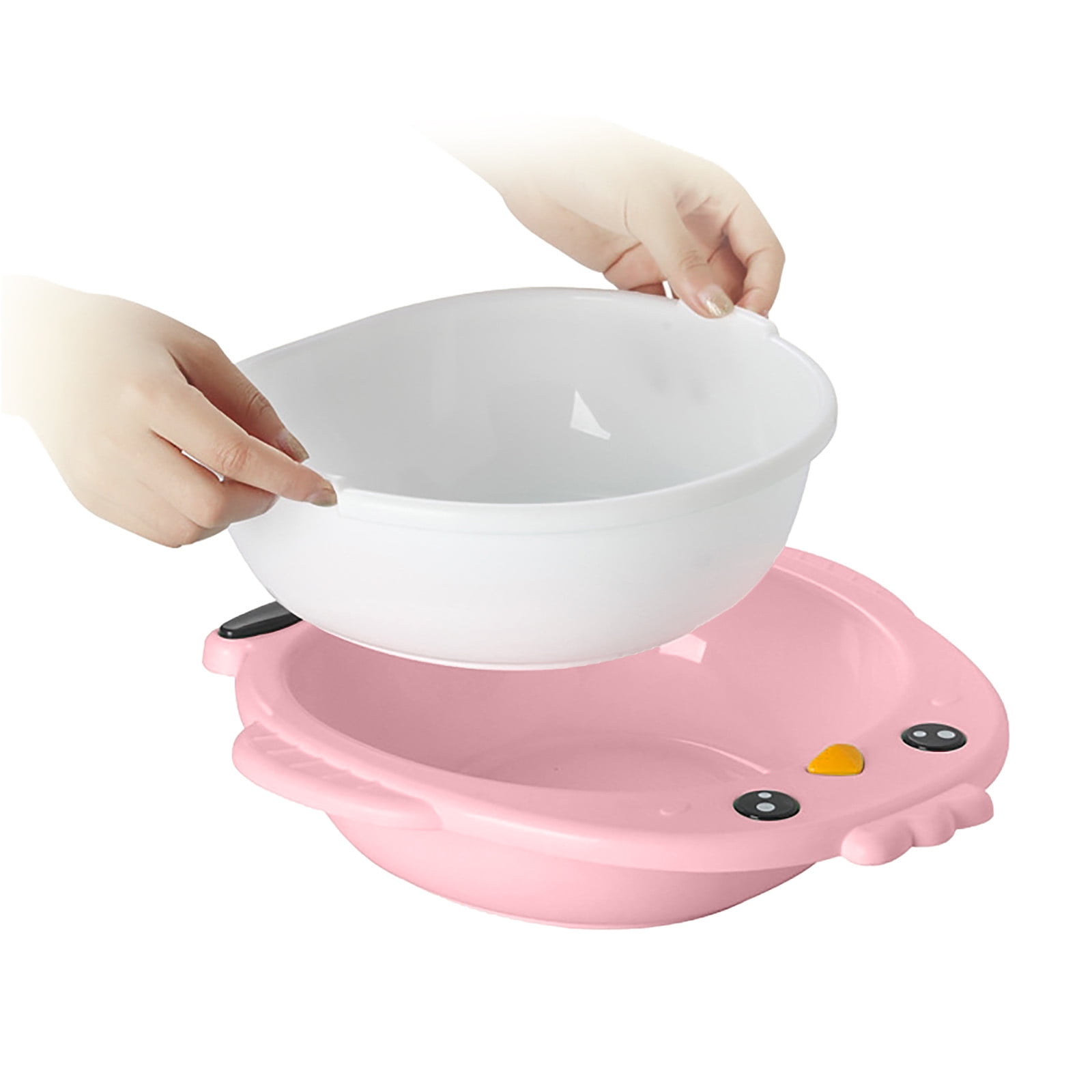 Portable Cartoon Wash Basin for Babies, Thickened Multifunctional Face ...