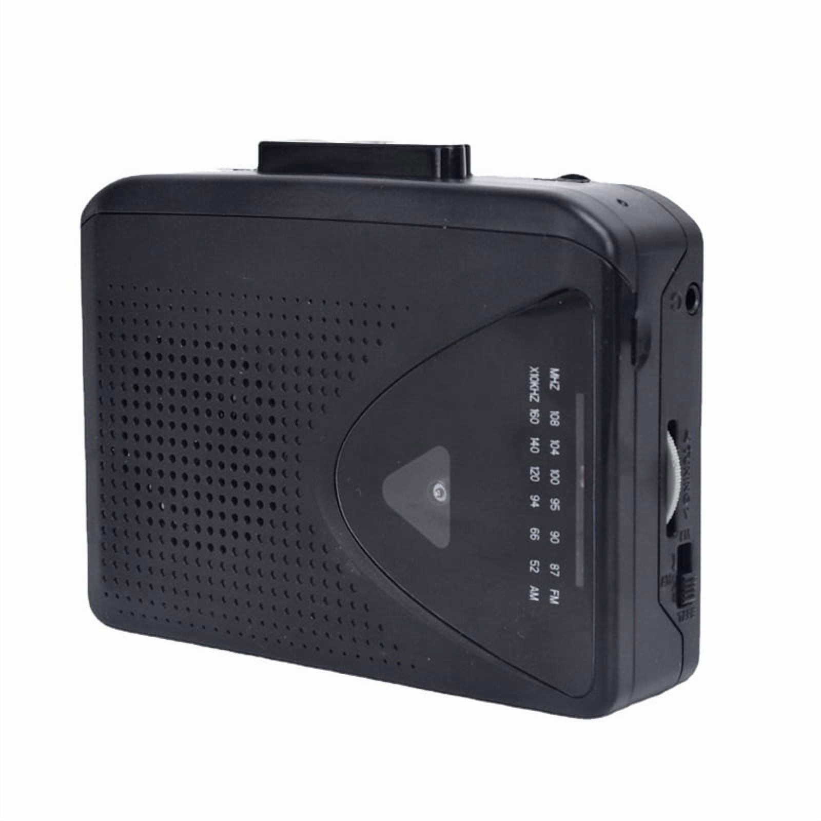 Portable Cassette Player AM/FM Radio Dual Power Options and Strong ...