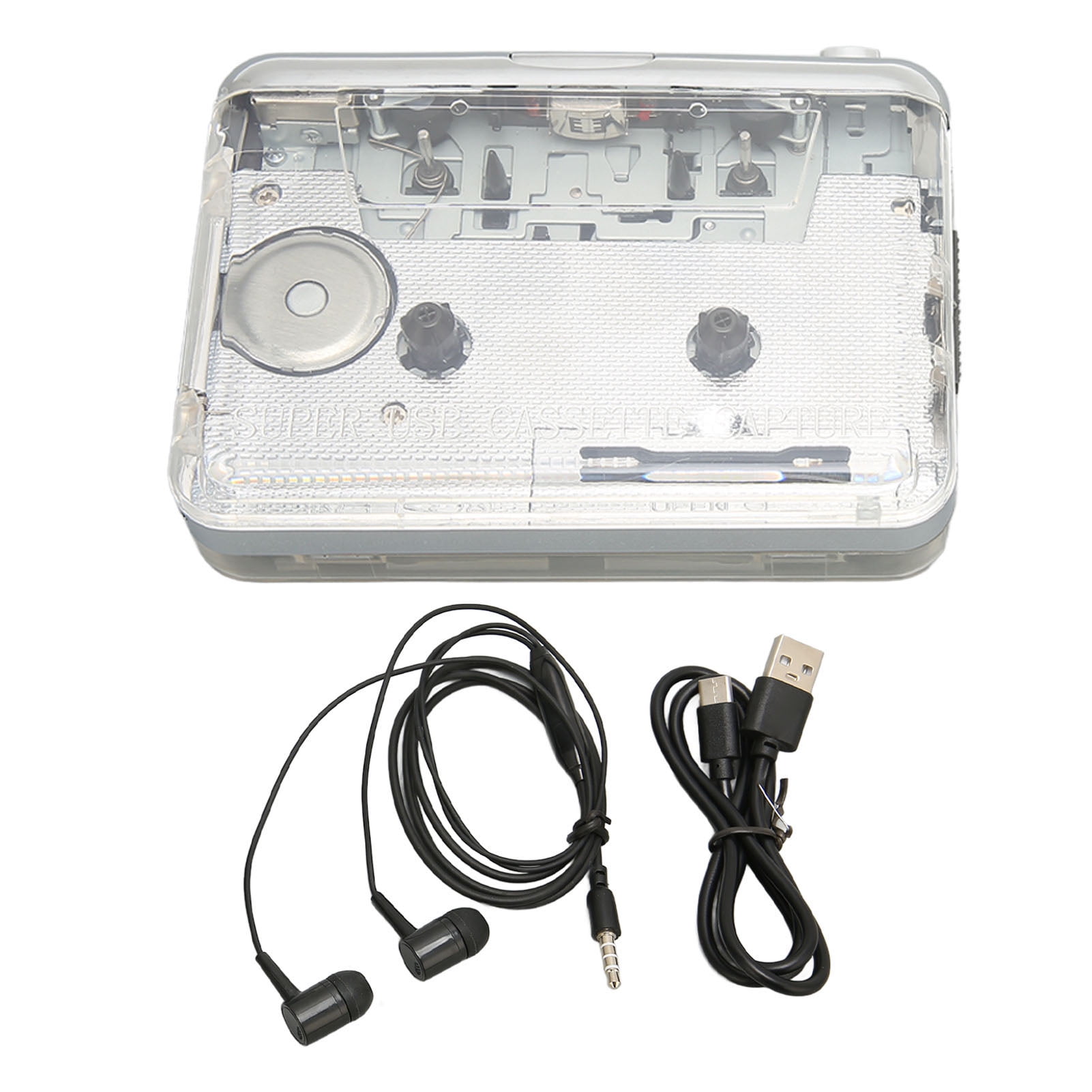 Portable Cassette Player Multifunction Clear Stereo Sound FM Radio ...