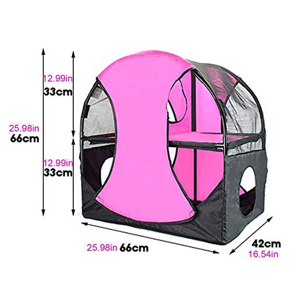 Portable Cat Condos Compound House Playpen Enclosures Foldable Pet Bed ...