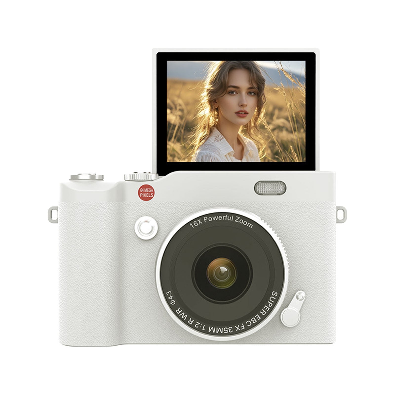 Portable Ccd Digital Camera With Flip Screen - Great For Students ...