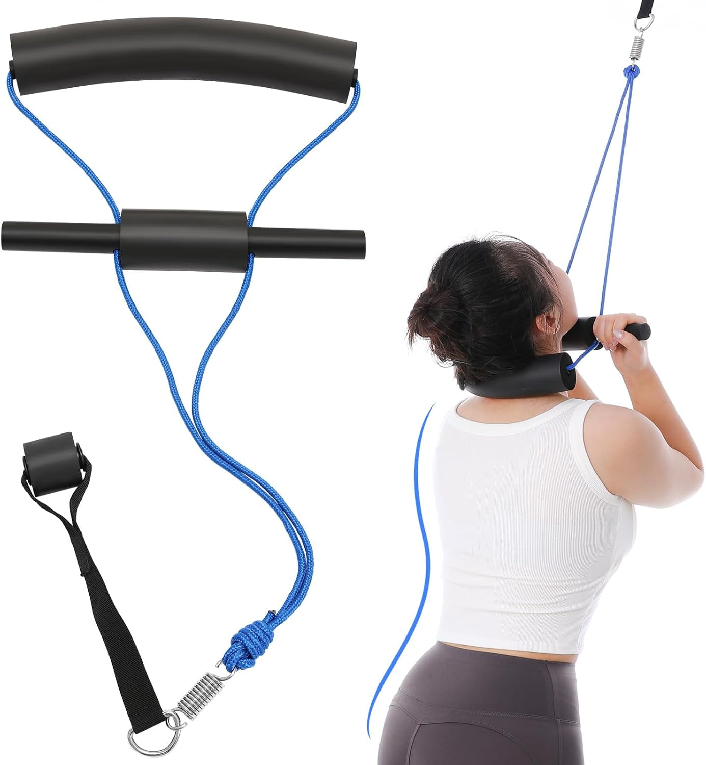 Portable Cervical Neck Traction Over Door Device for Neck Pain Relief ...