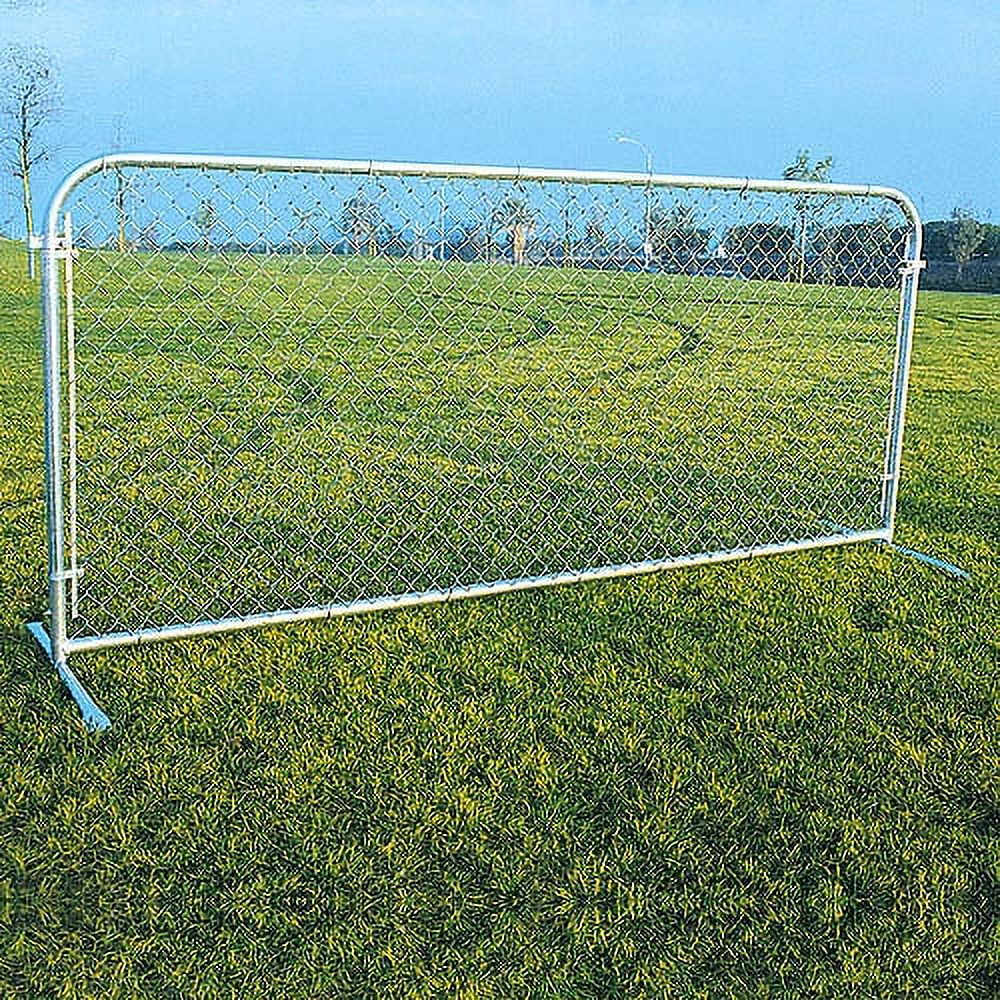 Portable Chain Link Fence Panel 4’H x 10’L - Walmart.com