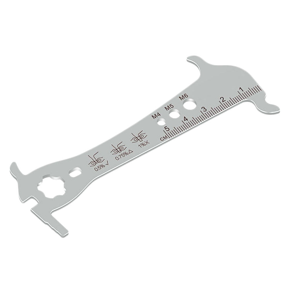 Portable Chain Wear Indicator and Gauge Tool 1 Set Useful Chain Ruler ...