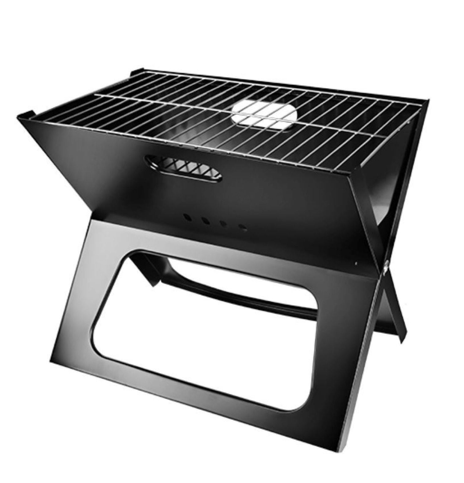 Portable Charcoal Grill - Mini Camping BBQ Grill for Outdoor Cooking ...