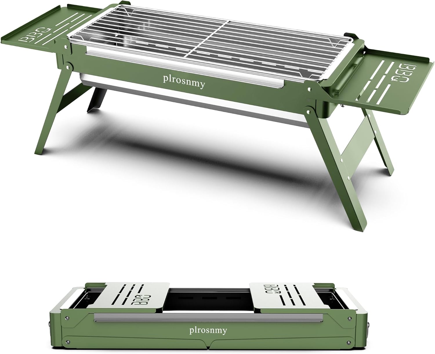 Portable Charcoal Grill, Small Grills Indoor or Outdoor BBQ Cooking ...